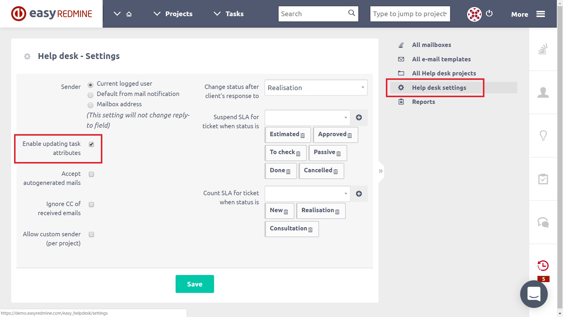 How to control Easy Redmine via email - Easy Redmine
